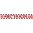 DOPASTICKER Emergency Egress Opening Large Sticker Phone Sticker, Latop ...