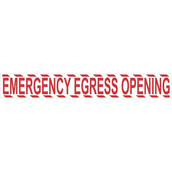 DOPASTICKER Emergency Egress Opening Large Sticker Phone Sticker, Latop ...