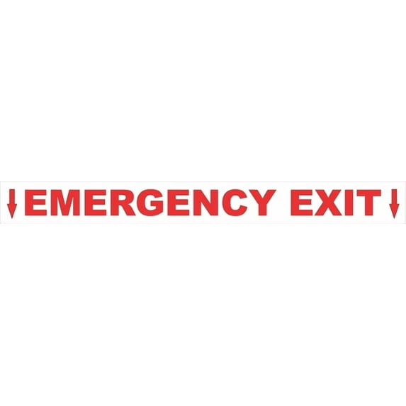 DOPASTICKER Emergency Exit Sticker Business Sticker Door Sticker Phone ...
