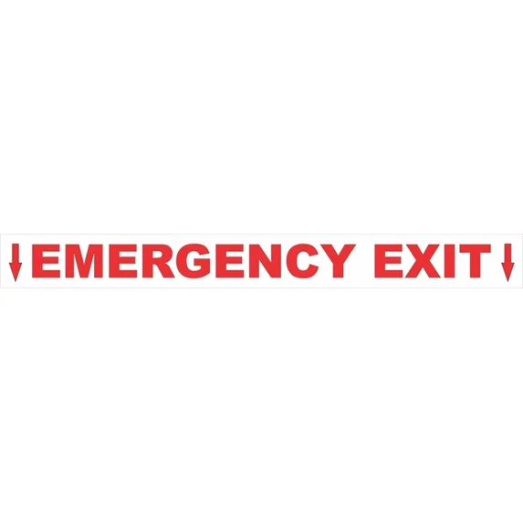 DOPASTICKER Emergency Exit Sticker Business Sticker Door Sticker Phone ...
