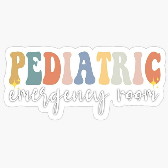 DOPASTICKER Emergency Room Nurse Peds Er Nurse Pediatric Er Nurse ...