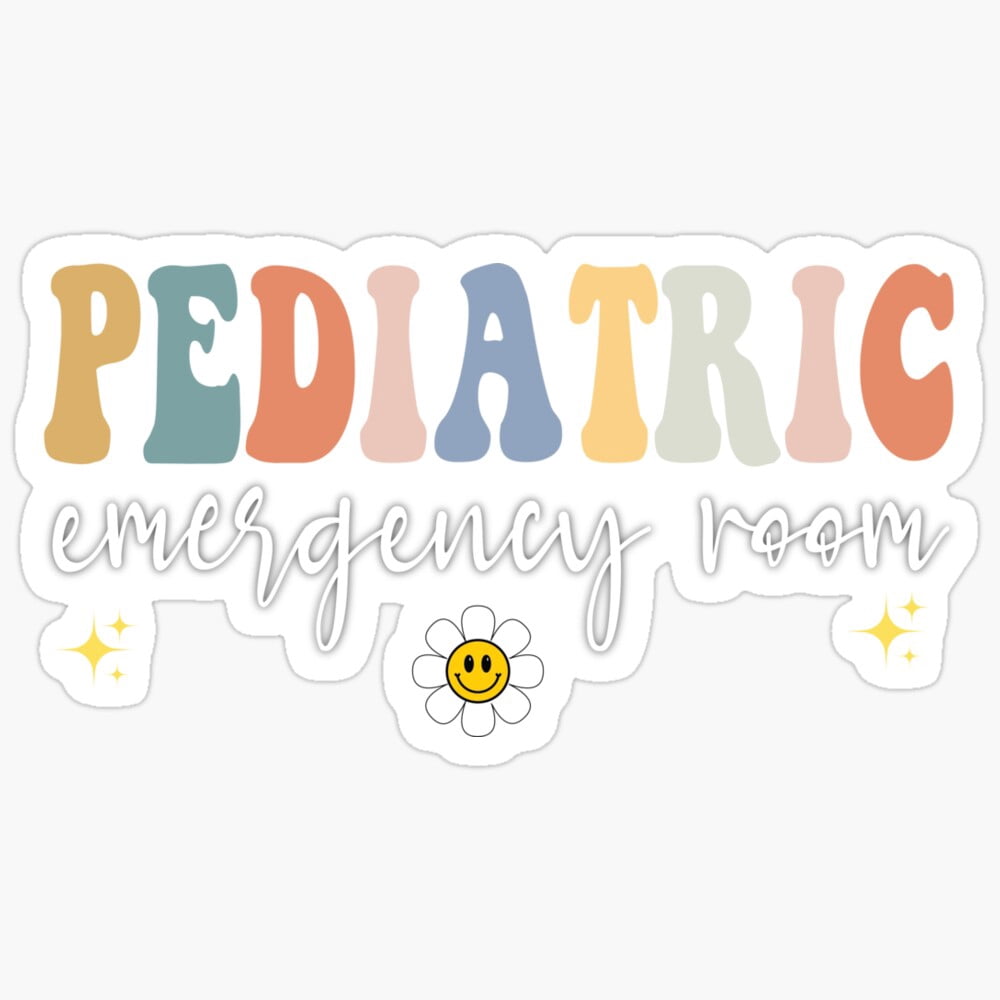 DOPASTICKER Emergency Room Nurse Peds Er Nurse Pediatric Er Nurse ...