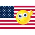 DOPASTICKER Emoji American Flag Sticker Patriotic Sticker Phone Sticker ...