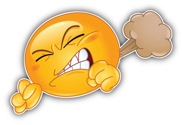 Dopasticker Emoticon Farting Smiley Sticker Decal Phone Decal Water