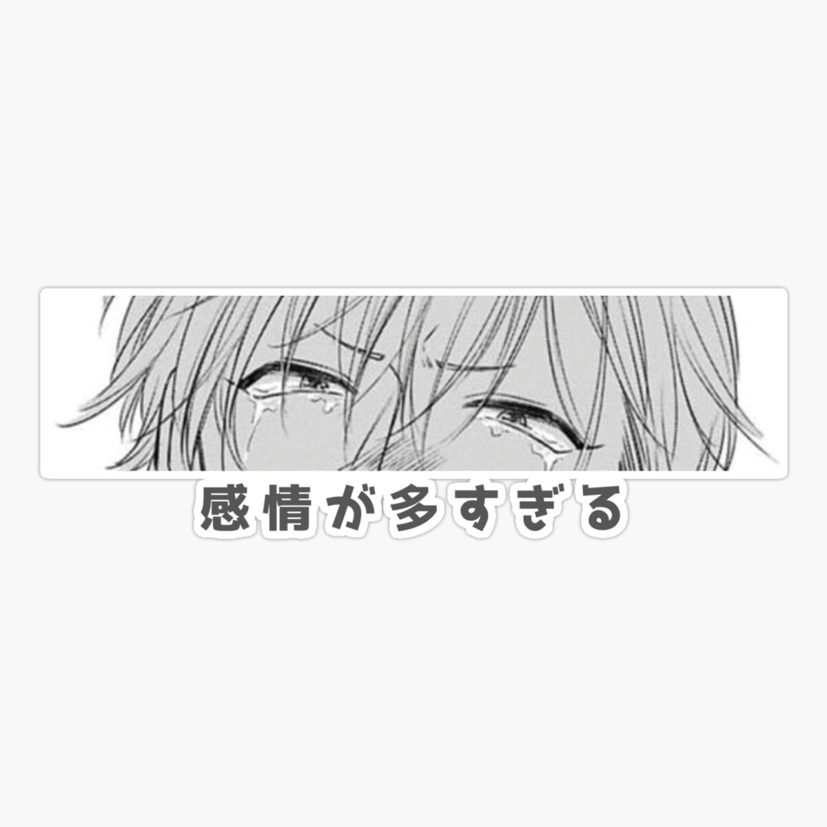 DOPASTICKER Emotional Eyes Sticker, Phone Sticker Car Stickers ...