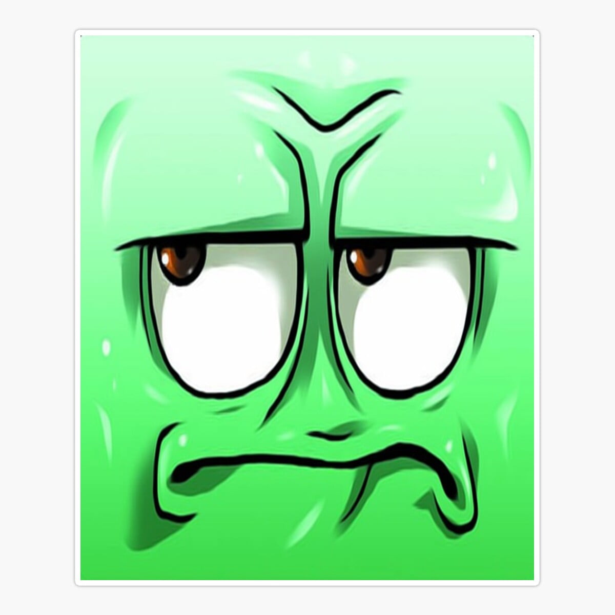 DOPASTICKER Emotional Face Sticker, Phone Sticker Car Stickers ...