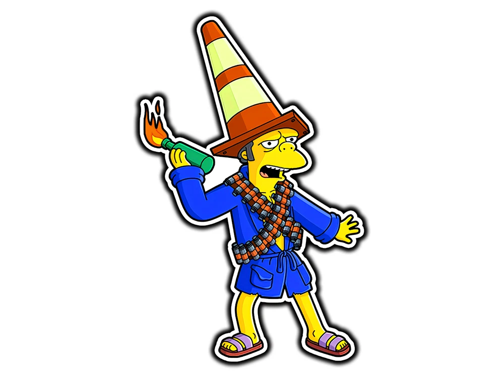 DOPASTICKER Emperor Moe Sticker Decal Phone Decal Water Bottle Stickers ...