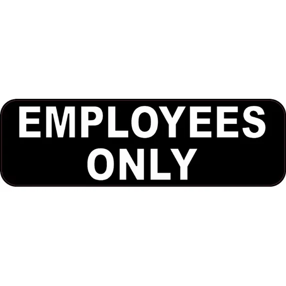 DOPASTICKER Employees Only Sticker Phone Sticker, Latop Sticker, Lover ...