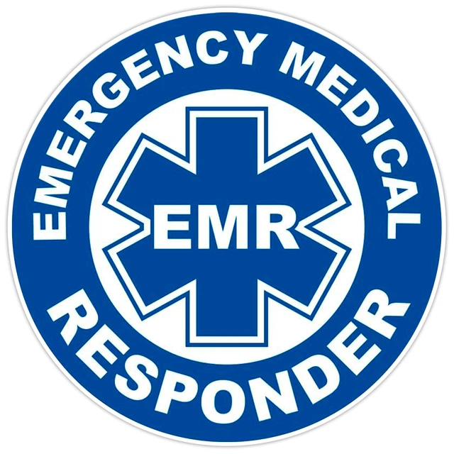 DOPASTICKER Emr Emergency Medical Responder Sticker Military Soldier ...