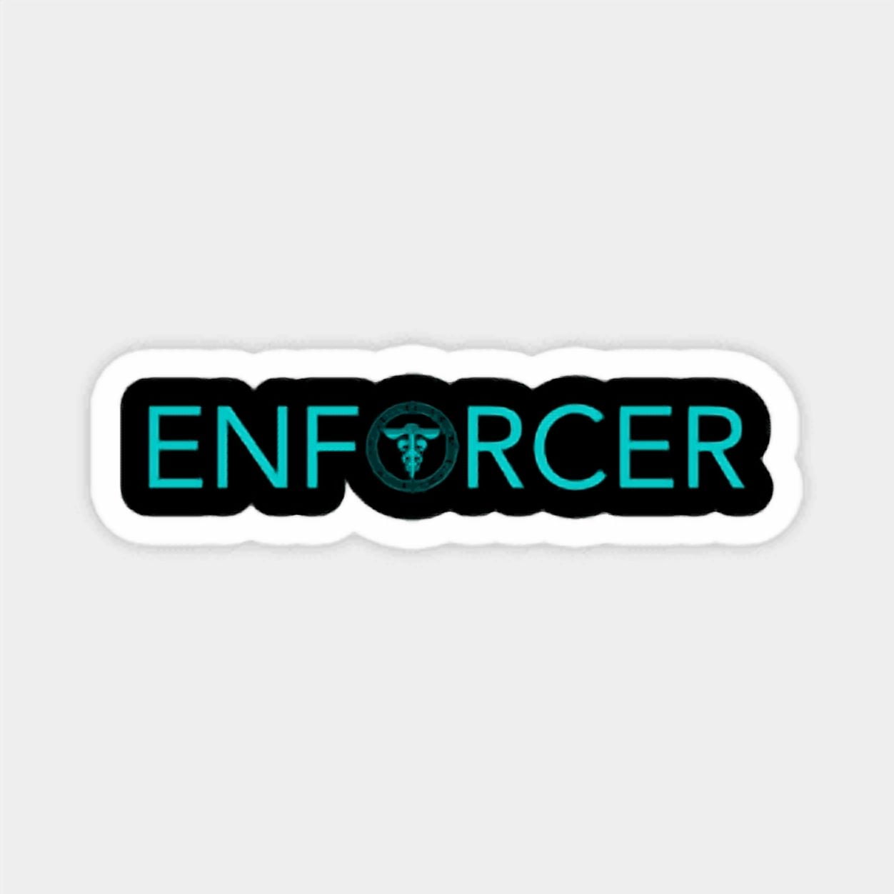 DOPASTICKER Enforcer Decorative Laptop, Phone Stickers, Waterproof ...
