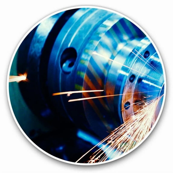 DOPASTICKER Engineering Grinding Cnc Milling Cool Gift Decorative ...