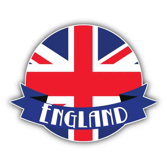 DOPASTICKER England World Flag Label Sticker Decal Phone Decal Water ...