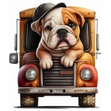 DOPASTICKER English Bulldog Car Sticker Dogs Sticker Phone Sticker ...