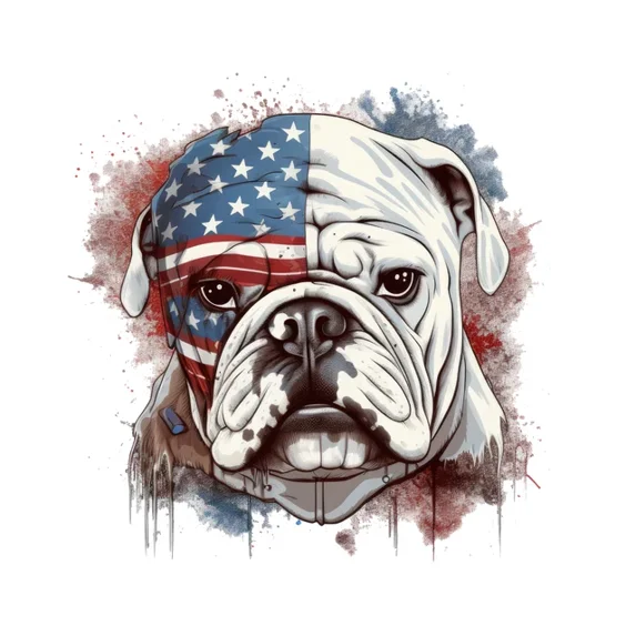 DOPASTICKER English Bulldog Car Sticker Dogs Sticker Phone Sticker ...