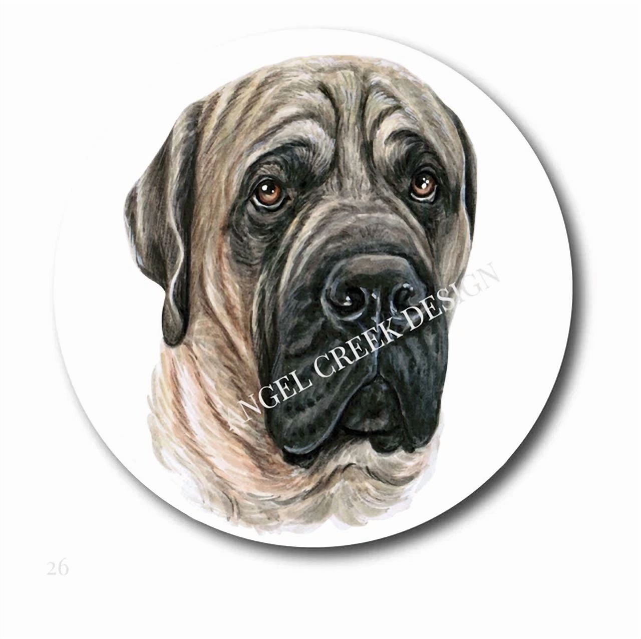 DOPASTICKER English Mastiff Dog Dog Scrapbook Stickers Phone Decal ...