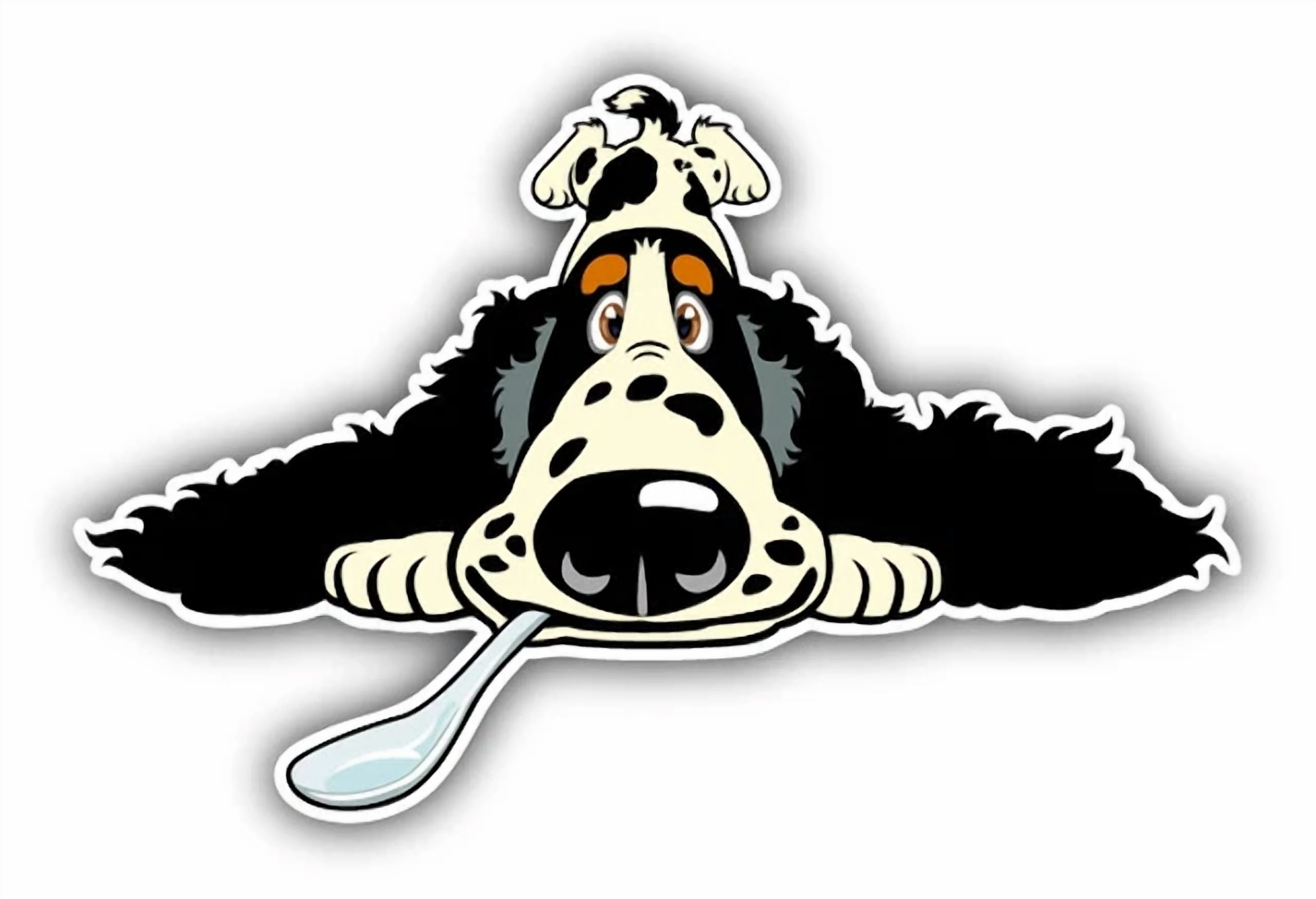 DOPASTICKER English Spaniel Dog Sticker Decal Phone Decal Water Bottle ...