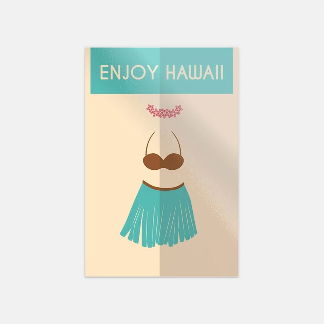 DOPASTICKER Enjoy Hawaii Sticker Phone Water Bottle Stickers, Cars ...