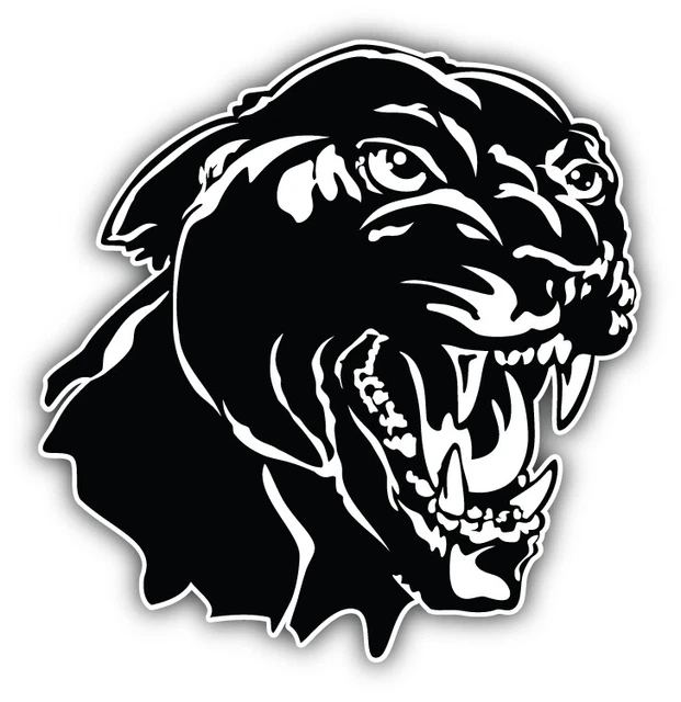DOPASTICKER Enraged Panther Head Sketch Sticker Decal Phone Decal Water ...