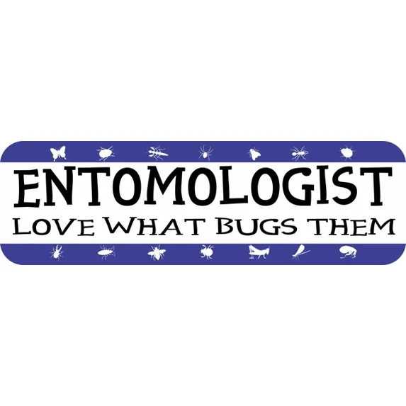 DOPASTICKER Entomologist Sticker Job Occupation Career Car Sticker ...
