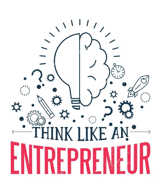 DOPASTICKER Entrepreneur Sticker Idea Hustle Dedication Motivation ...