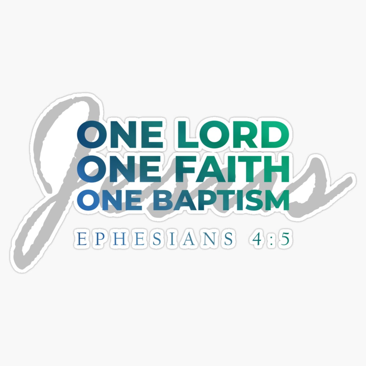 DOPASTICKER Ephesians 45 [Ocean] Sticker, Phone Sticker Car Sticker ...