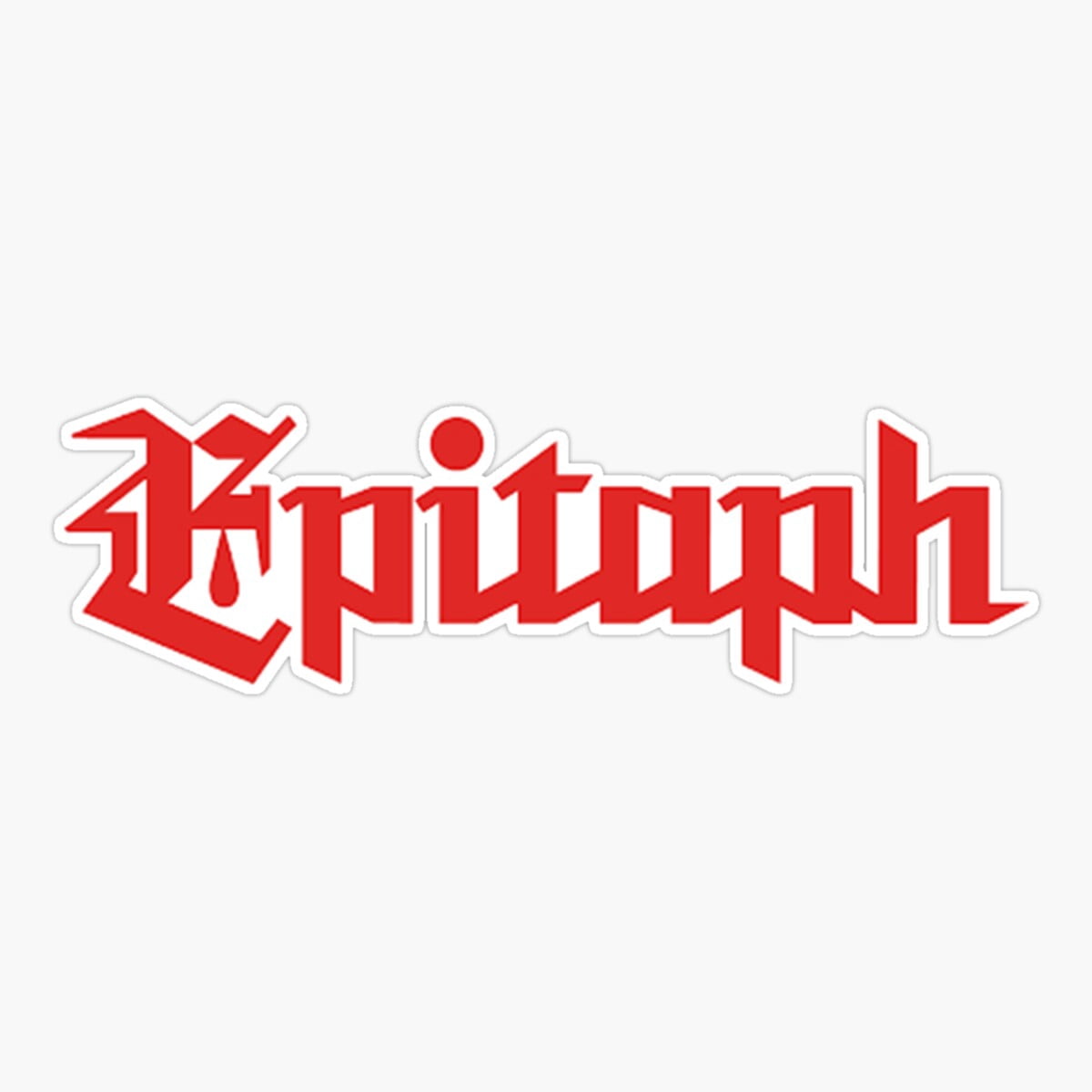 DOPASTICKER Epitaph Legendary Punk Rock Record Label Home To Many Of ...