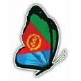 DOPASTICKER Eritrea Flag Butterfly Car Bumper Sticker Decal Gift You ...