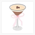 DOPASTICKER Espresso Martini Coquette Bow Sticker, Phone Sticker Car ...