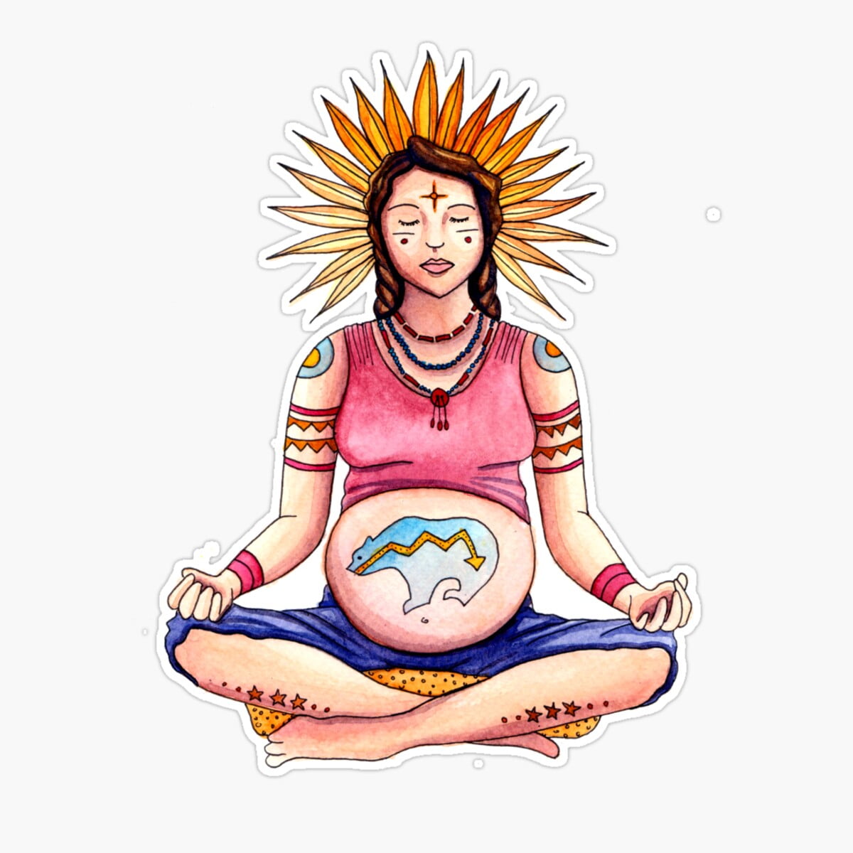 DOPASTICKER Essence Of Creation Sticker, Phone Sticker Car Stickers ...