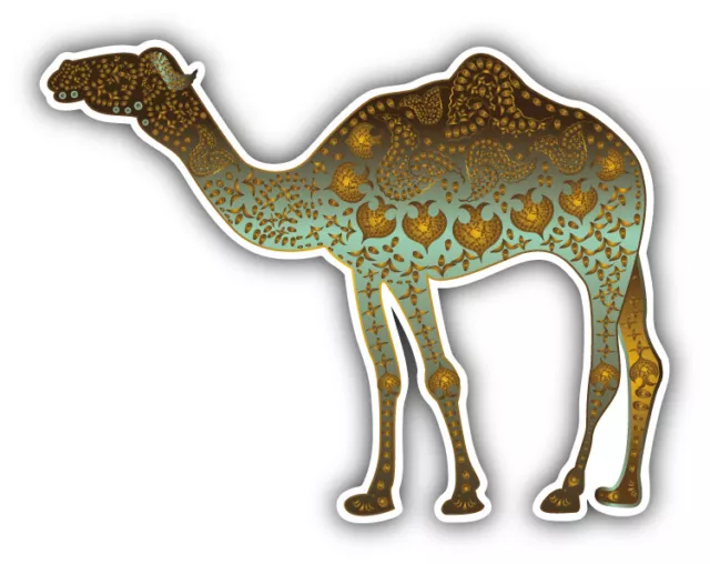 DOPASTICKER Ethnic Style Camel Sticker Decal Phone Decal Water Bottle ...