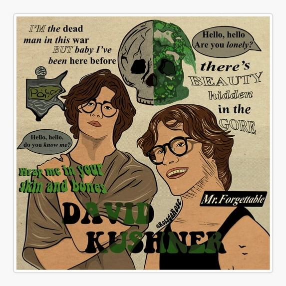 DOPASTICKER Eustace'S Mask Sticker, Phone Sticker Water Bottle Sticker ...