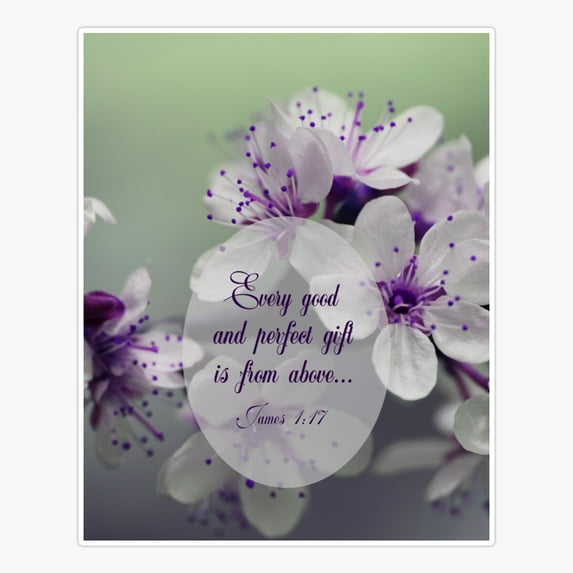 DOPASTICKER Every Good And Perfect Gift Is From Above Sticker, Phone ...