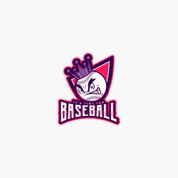 DOPASTICKER Evil Baseball King Sticker, Phone Sticker Water Bottle ...