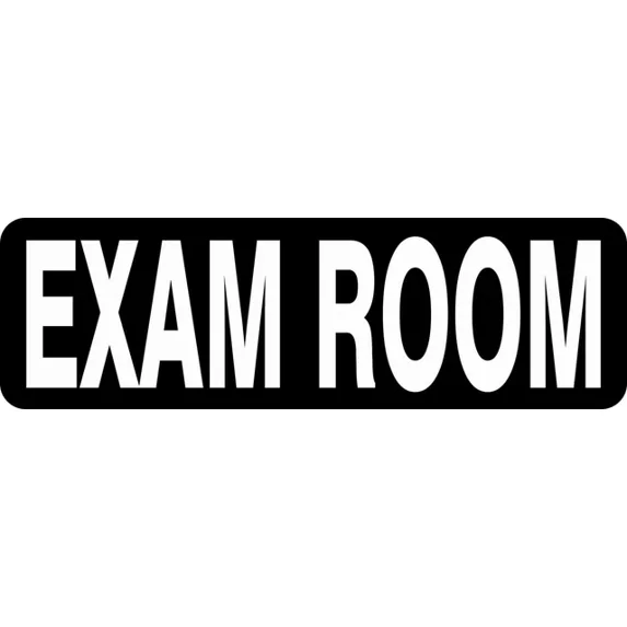 DOPASTICKER Exam Room Sticker Business Sticker Medical Office Door ...