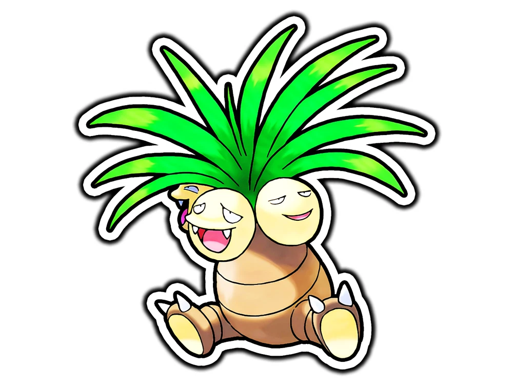 DOPASTICKER Exeggutor Sticker Decal Phone Decal Water Bottle Stickers ...
