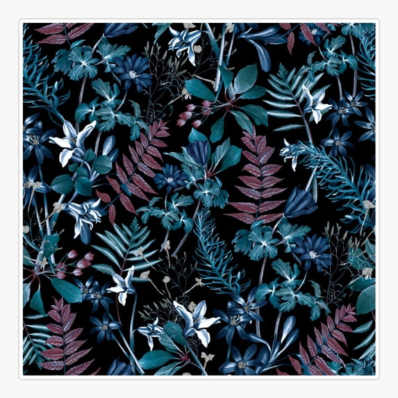 DOPASTICKER Exotic Garden, Night Xiv Sticker, Phone Sticker Car ...