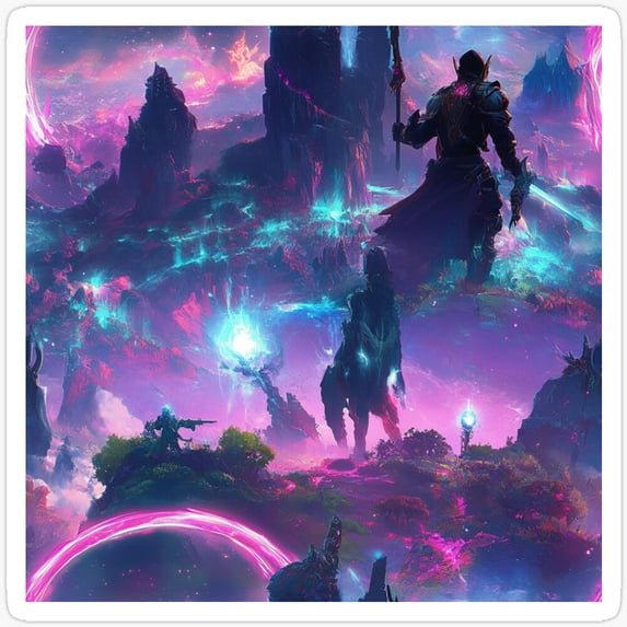 DOPASTICKER Explore Limitless Worlds Sticker Phone Decal Water Bottle ...