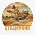 DOPASTICKER Explorers Club - Steampunk Sticker, Phone Sticker Car ...