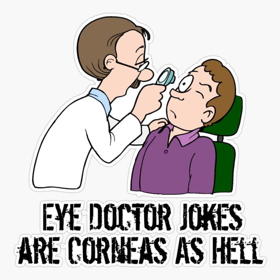 DOPASTICKER Eye Doctor - Eye Doctor Gifts - Ophthalmologist Gift ...