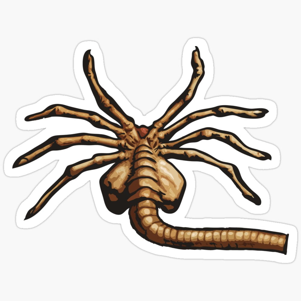 DOPASTICKER Facehugger Horror Sticker Phone Sticker, Latop Sticker ...