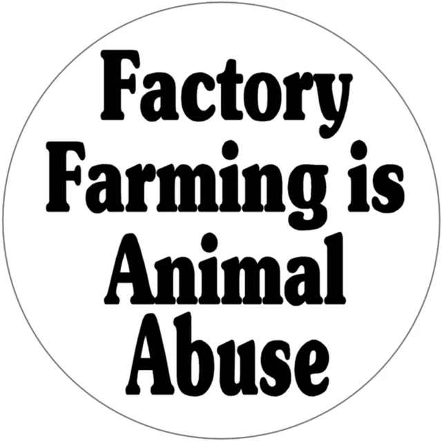 DOPASTICKER Factory Farming Is Animal Abuse Phone Decal Water Bottle ...
