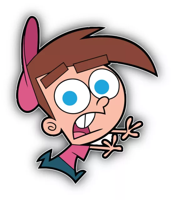 DOPASTICKER Fairly Oddparents Cartoon Timmy Turner Scaried Sticker ...