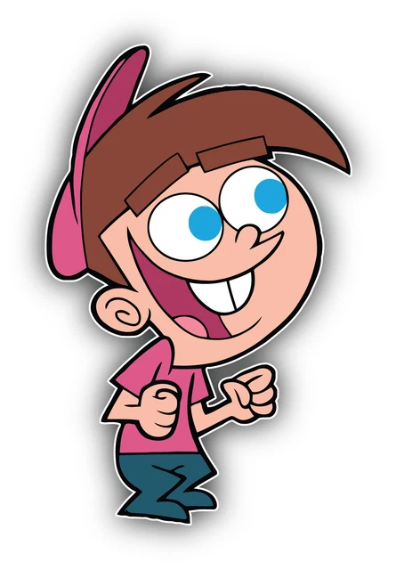 DOPASTICKER Fairly Oddparents Cartoon Timmy Turner Sticker Decal Phone ...