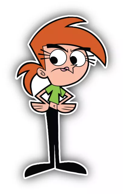 DOPASTICKER Fairly Oddparents Cartoon Vicky Sticker Decal Phone Decal ...