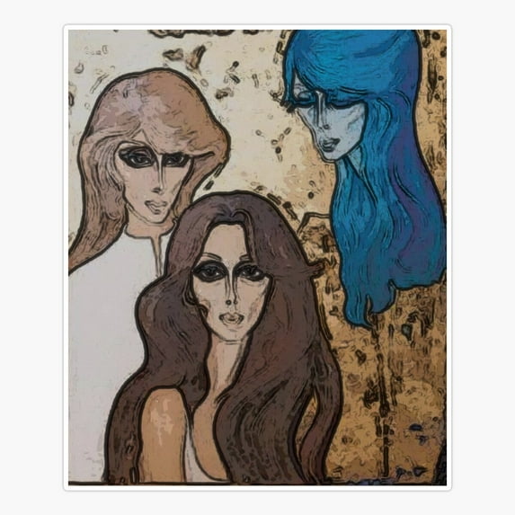 DOPASTICKER Fairuz Home Portrait Sticker, Phone Sticker Water Bottle ...