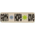 DOPASTICKER Faith Hope Love Sticker Car Sticker Phone Sticker, Latop ...