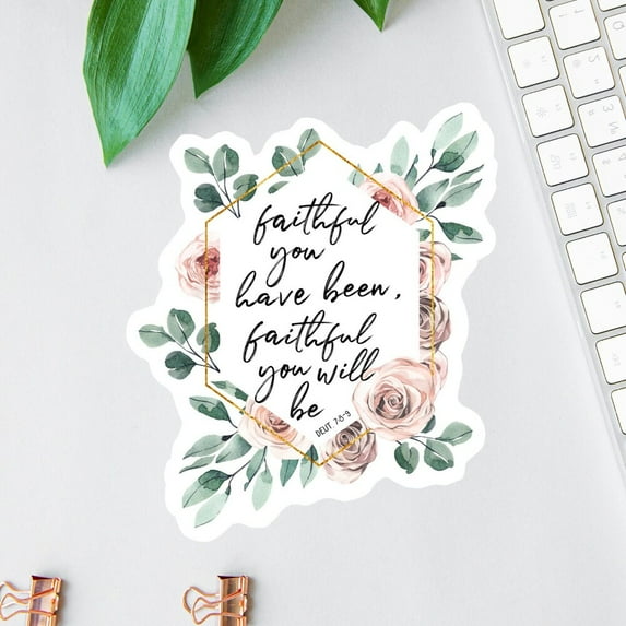 DOPASTICKER Faithful You Have Been Sticker, Affirmation Stickers ...