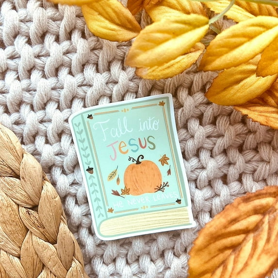 DOPASTICKER Fall Jesus Sticker, Waterproof Sticker Phone Sticker, Latop ...