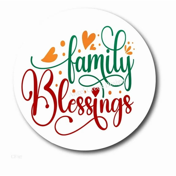 DOPASTICKER Family Blessings Thanksgiving Scrapbook Stickers Phone ...