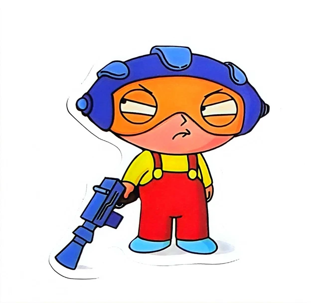DOPASTICKER Family Guy Peter Stewie Brian Griffin Anime Cartoon Sticker ...